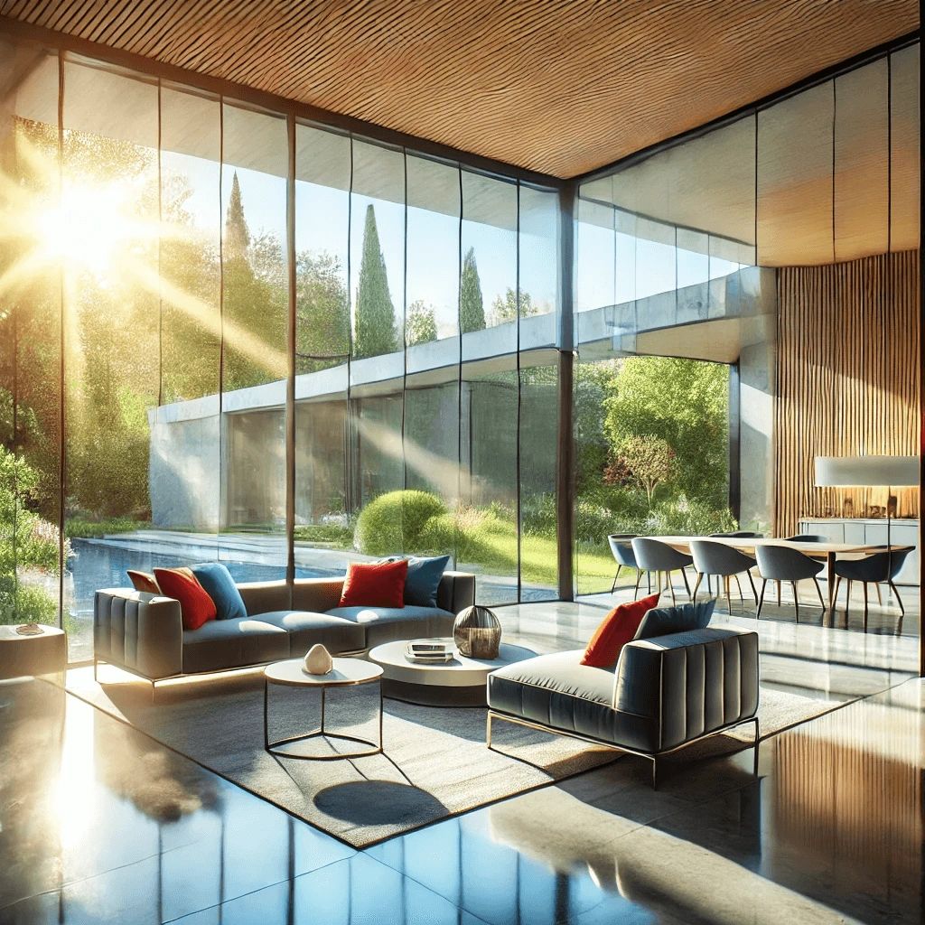 Custom glass windows store